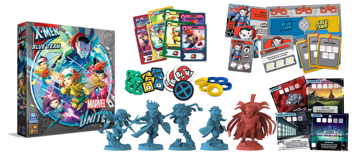 CMON - Marvel United: Blue Team