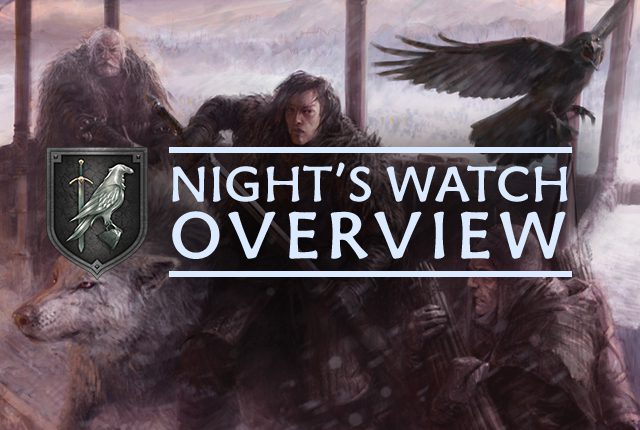 CMON - ASOIF: TMG Night’s Watch Starter Set – Overview