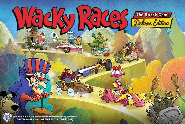 CMON - Pre-Orders for Wacky Races: The Board Game Deluxe Now Available