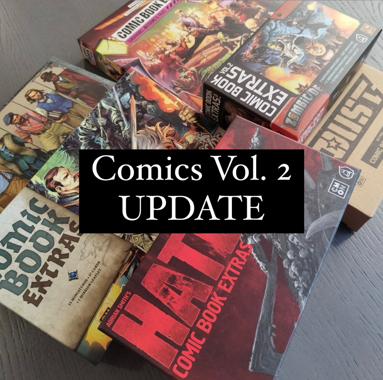 CMON - Comics Vol. 2: Important Shipping and Replacement Updates
